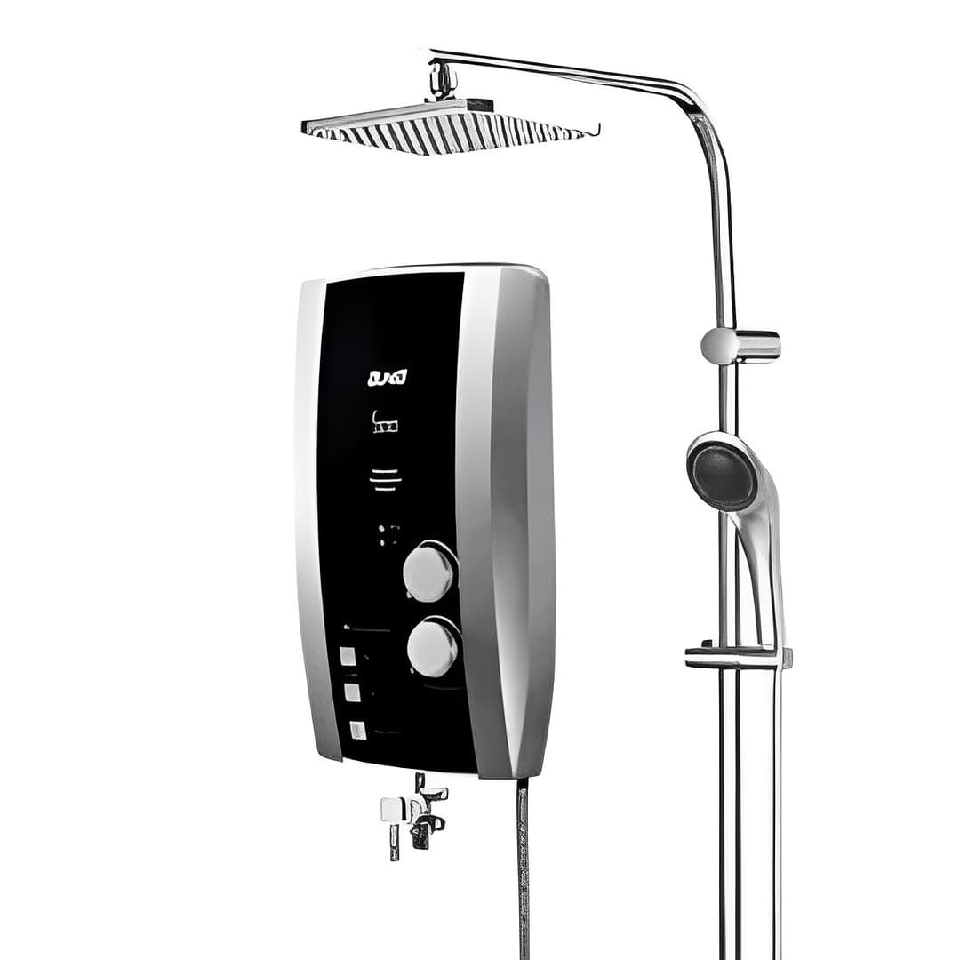 Quickfix Plumbers | Alpha instant shower heater with pump and copper heating element AS200