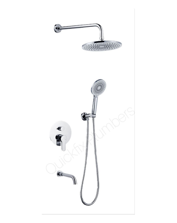 Concealed 5-Way Shower Mixer Chrome K-8418 Installation in Nairobi ...